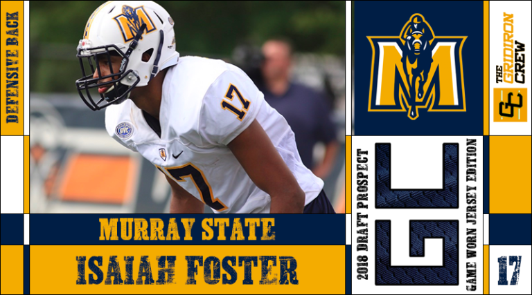 Isaiah Foster: 2018 Draft Prospect Interview – The Gridiron Crew