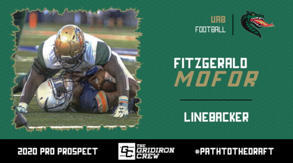 Fitzgerald Mofor: 2020 Pro Prospect Interview – The Gridiron Crew
