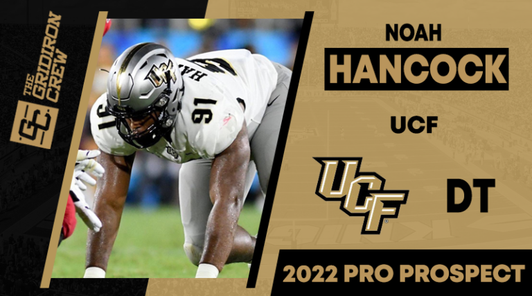 Noah Hancock: 2022 Pro Prospect Interview – The Gridiron Crew